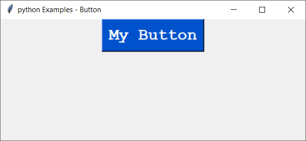 How To Change Tkinter Button Font Python Examples