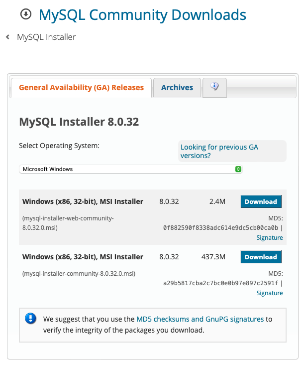 Install MySQL On Windows Python Examples