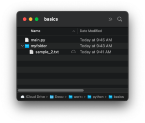 Rename File in Python